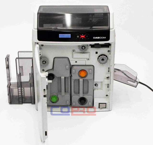 Dascom DC7600 High Definition Retransfer Printer 600DPI ID Card Printer ...